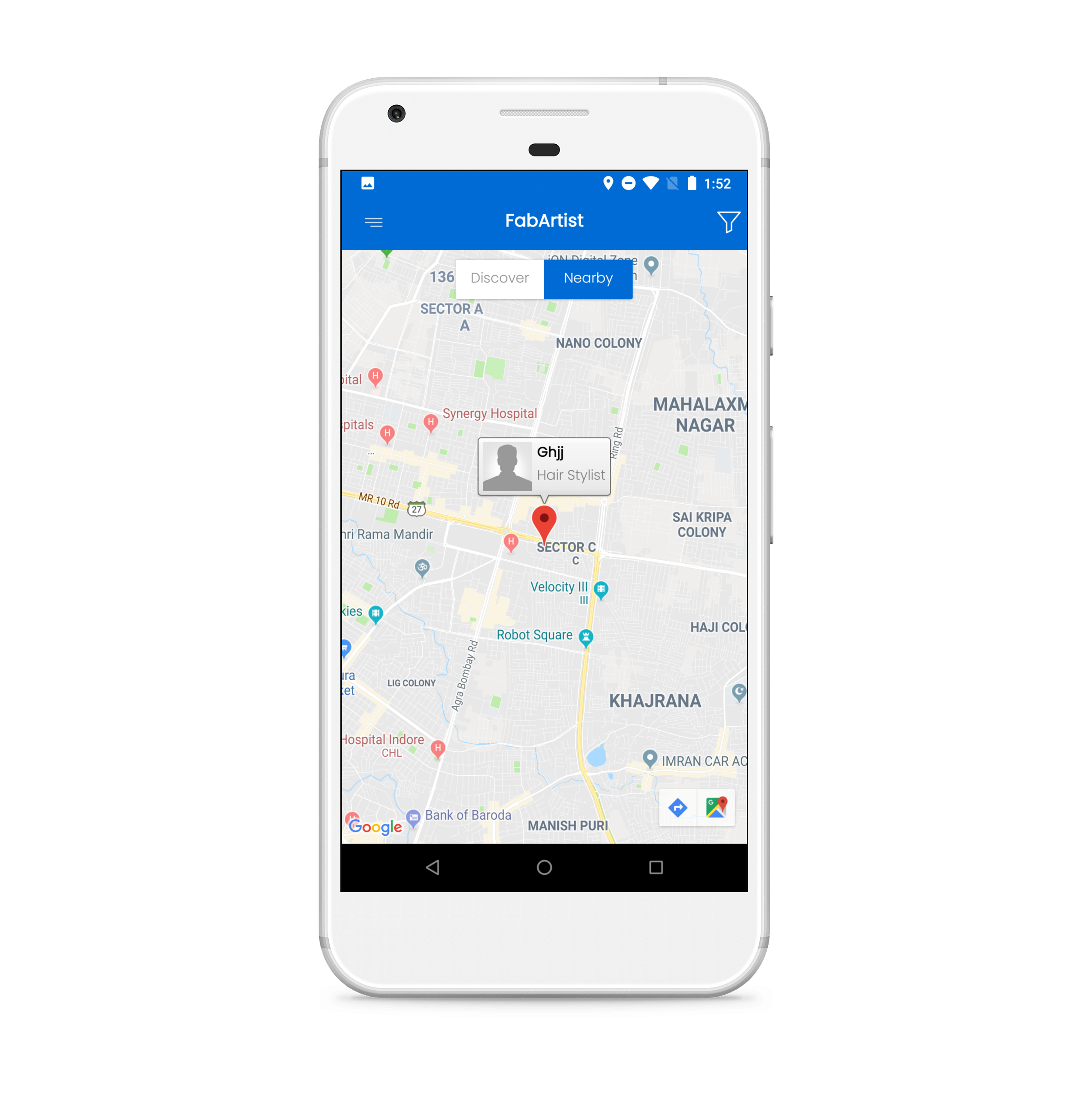 Hire for Work - Fab Artist Android | 2 Apps | Customer App + Artist App + Admin Panel ...